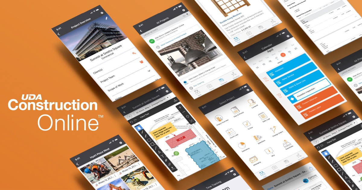 Construction Mobile App - UDA ConstructionOnline™